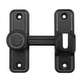 Heavy Duty Gate Latches 90 Degree Right Angle Barn Door Lock Anti-Theft ...