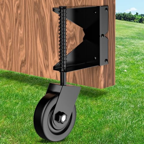 Heavy Duty Gate Wheel, Gate Casters for Wooden Gates or Fence Gates ...