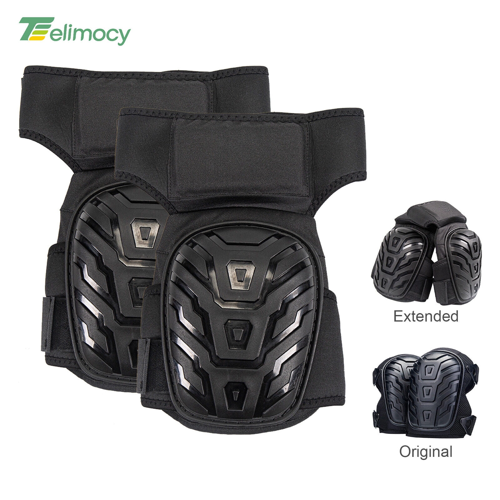 Heavy Duty Gel-Foam Knee Pads Professional Leg Protector for Work ...