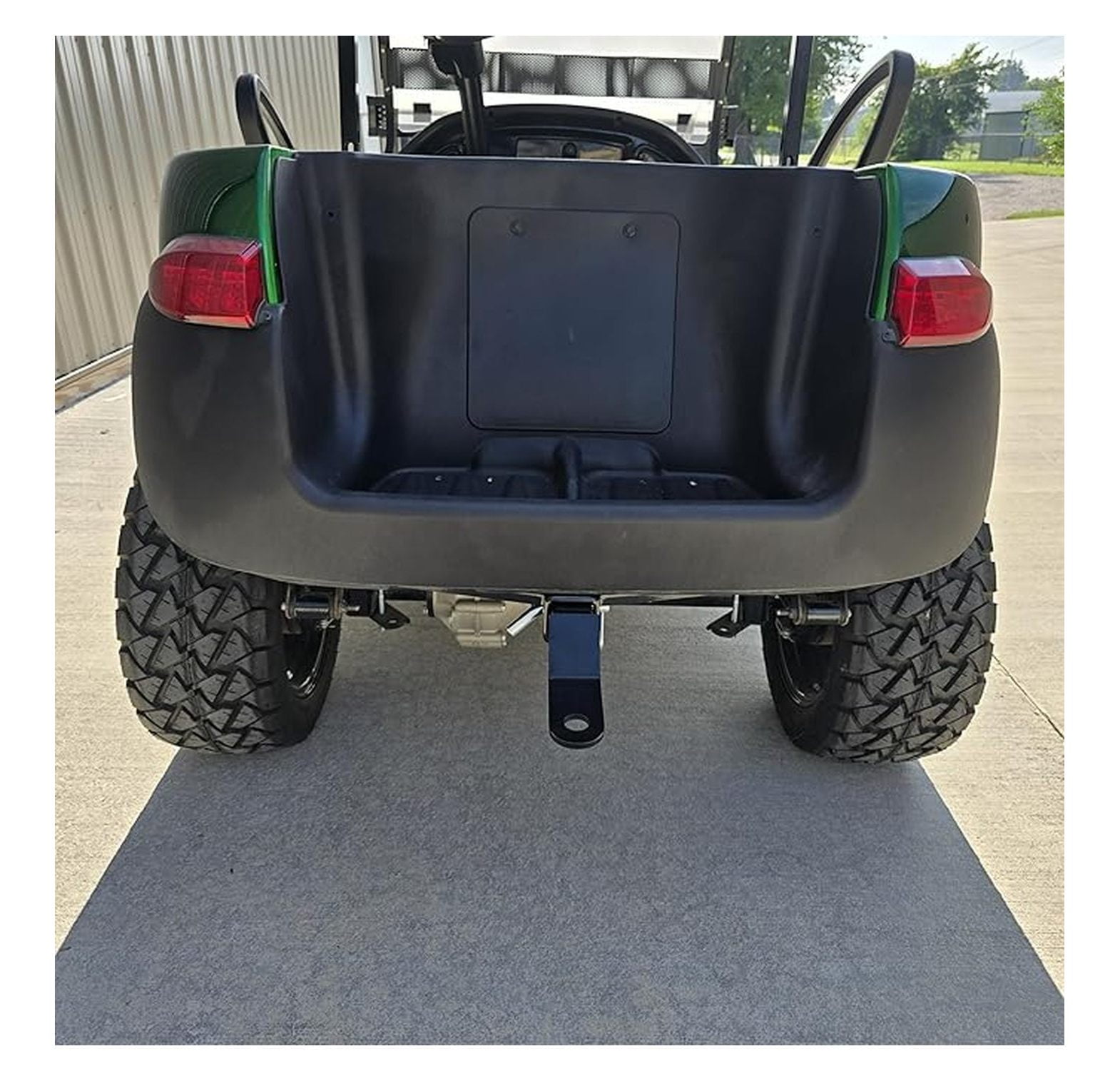 Heavy Duty Golf Cart Trailer Hitch Black Steel Hitch for Club Car ...