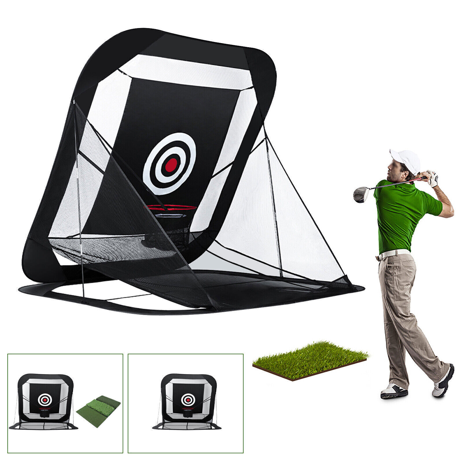 Heavy Duty Golf Practice Hitting Net For Indoor Golf Driving Range ...