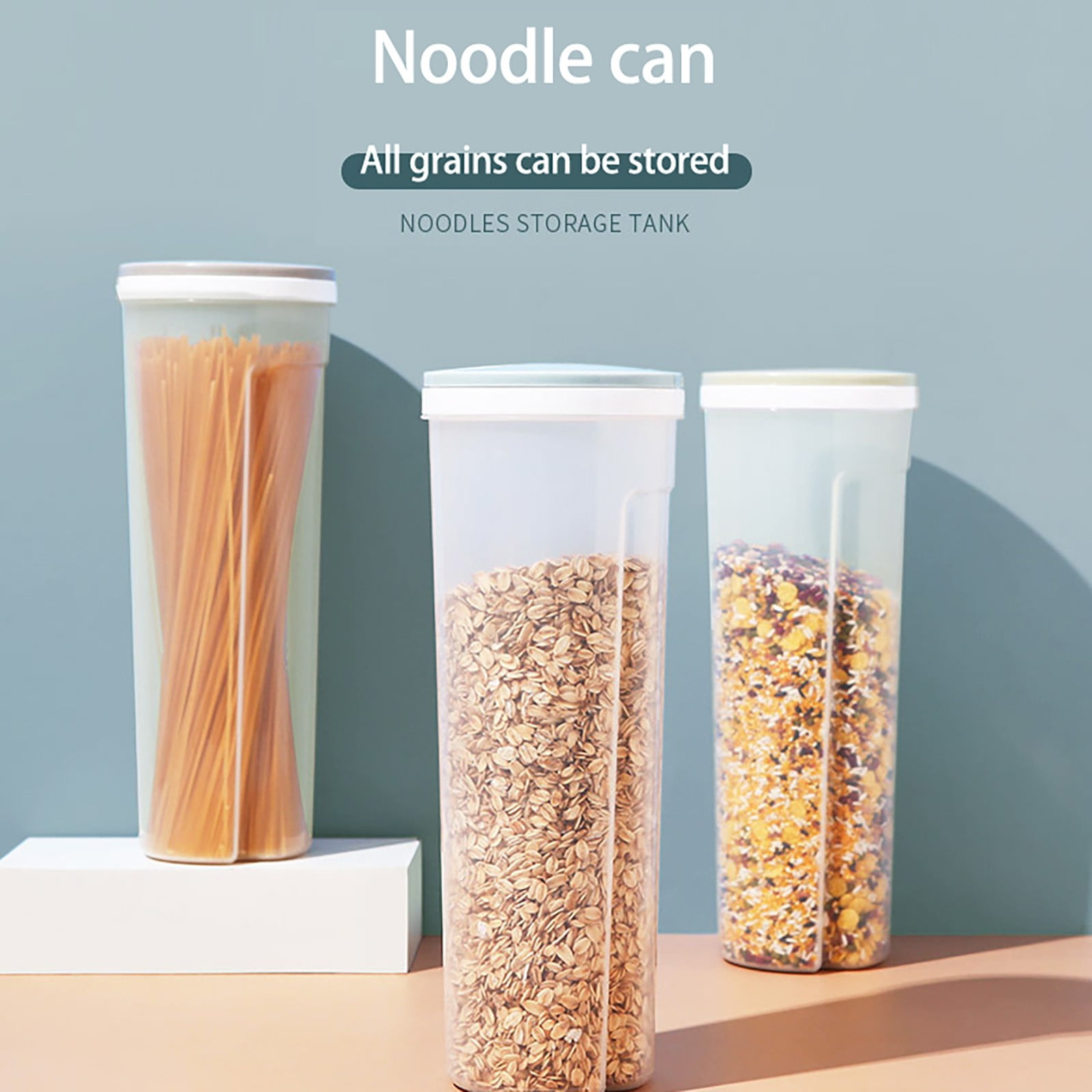 Heavy-Duty Grain Storage Silo - Oversized Kitchen Container for Pasta ...