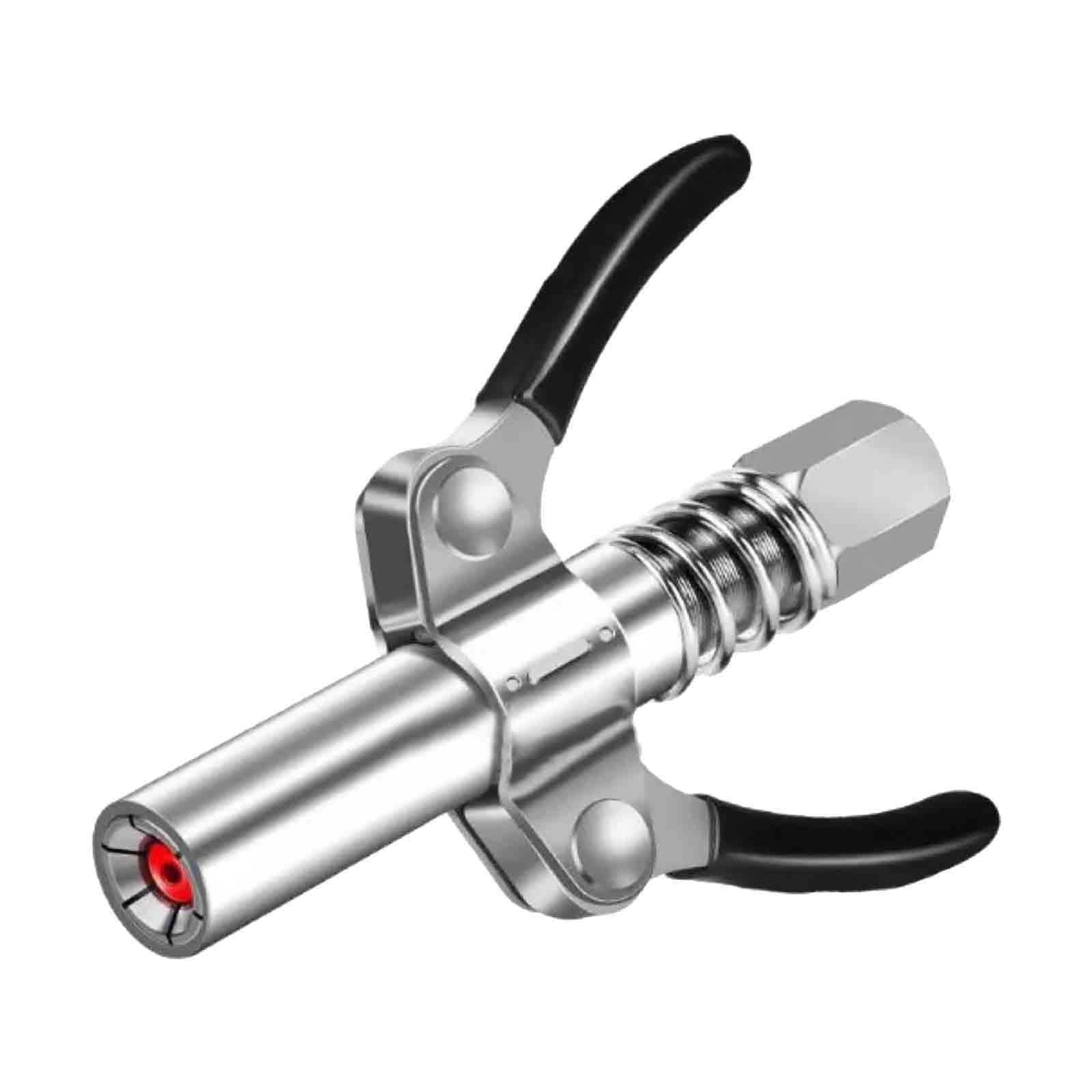 Heavy-Duty Grease Gun Coupler with Quick Lock Handle and Stainless ...