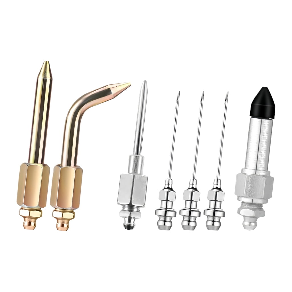 Heavy Duty Grease Tool With 3 Nozzles 1 Needle For Confined Space ...