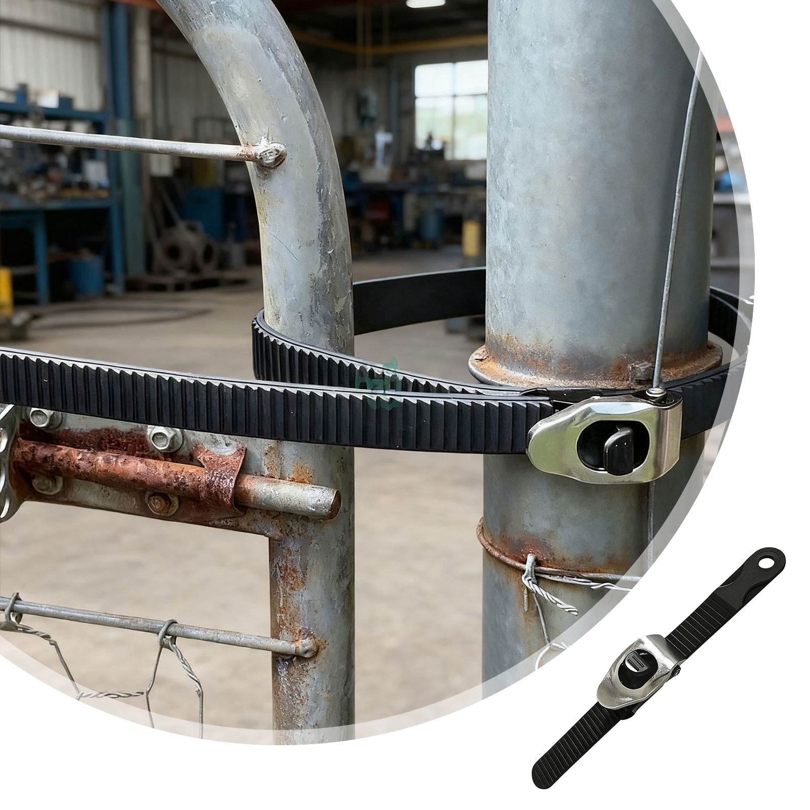 Heavy Duty Grip Lock Strap with Adjustable Metal Buckle and Super ...