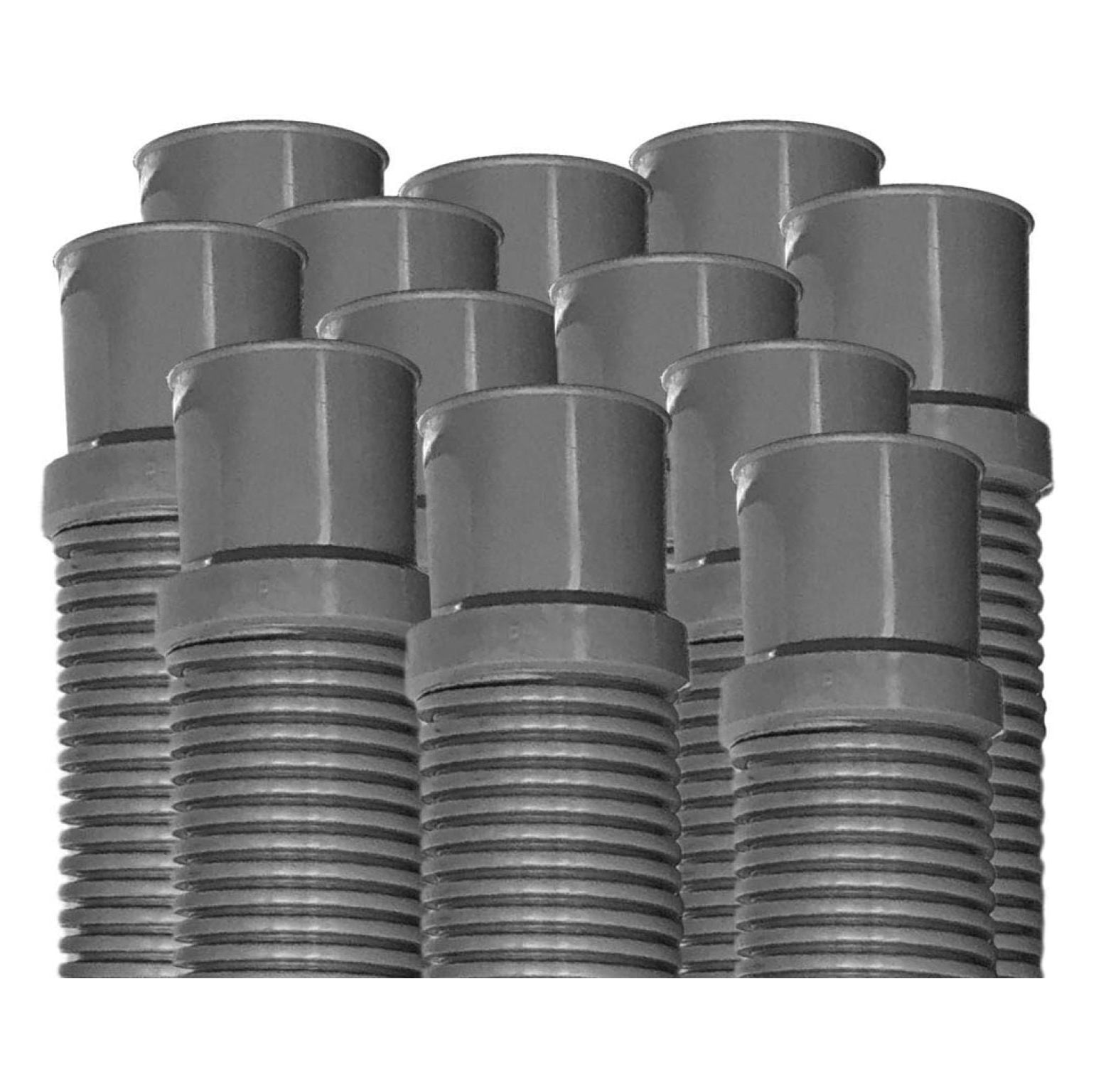 Heavy Duty Above Ground Pool Filter Hose 1.25 Inch x 6 foot - 12 Pack ...