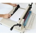 LINJI Large paper cutter 400 Sheet Capacity, Heavy-Duty Guillotine ...