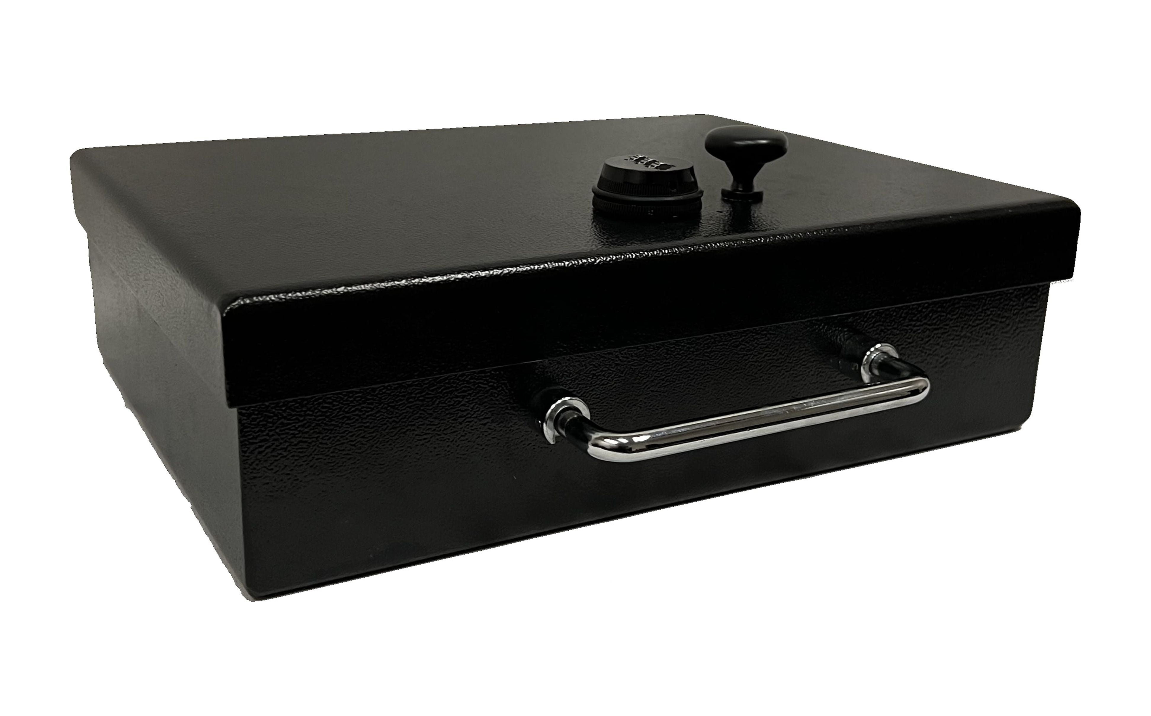 Heavy Duty Gun Safe Handgun Box Portable Gun Vault Travel Car Truck ...