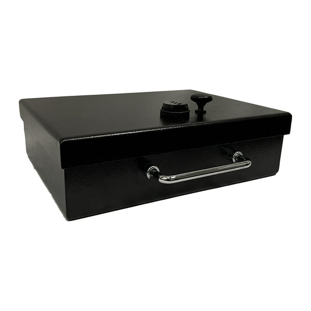 Heavy Duty Gun Safe Handgun Box Portable Gun Vault Travel Car Truck ...