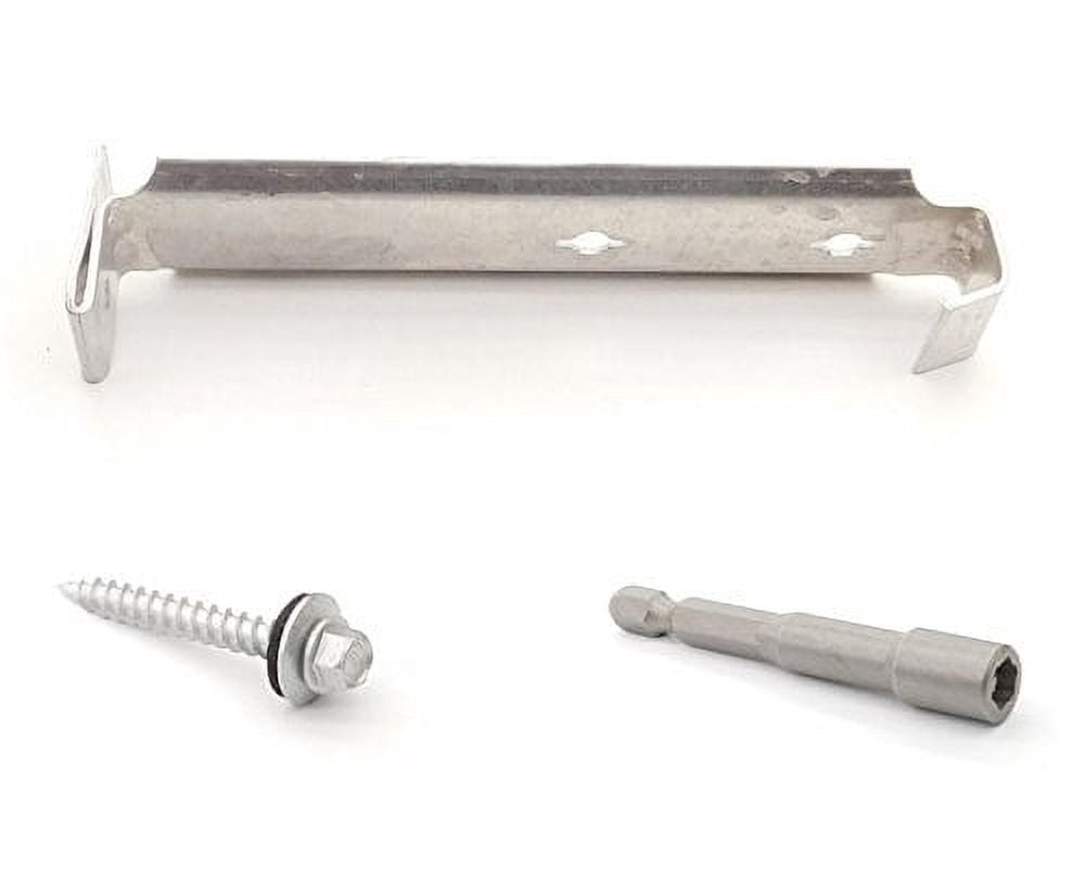 Heavy Duty Gutter Hanger Brackets - Aluminum (100) - Walmart.com