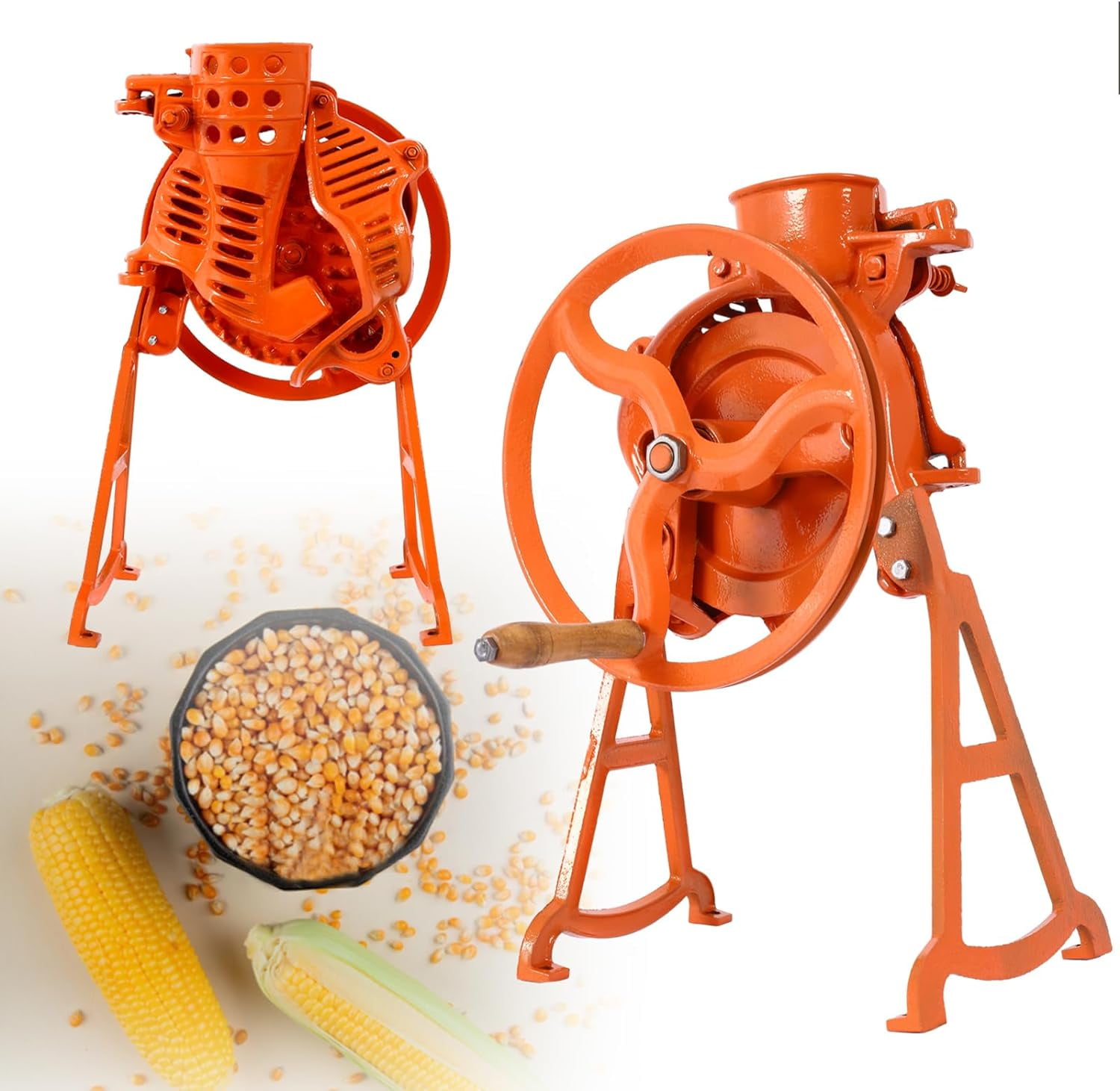 Heavy Duty Hand Corn Sheller - Manual Farm Corn Thresher and Remover ...