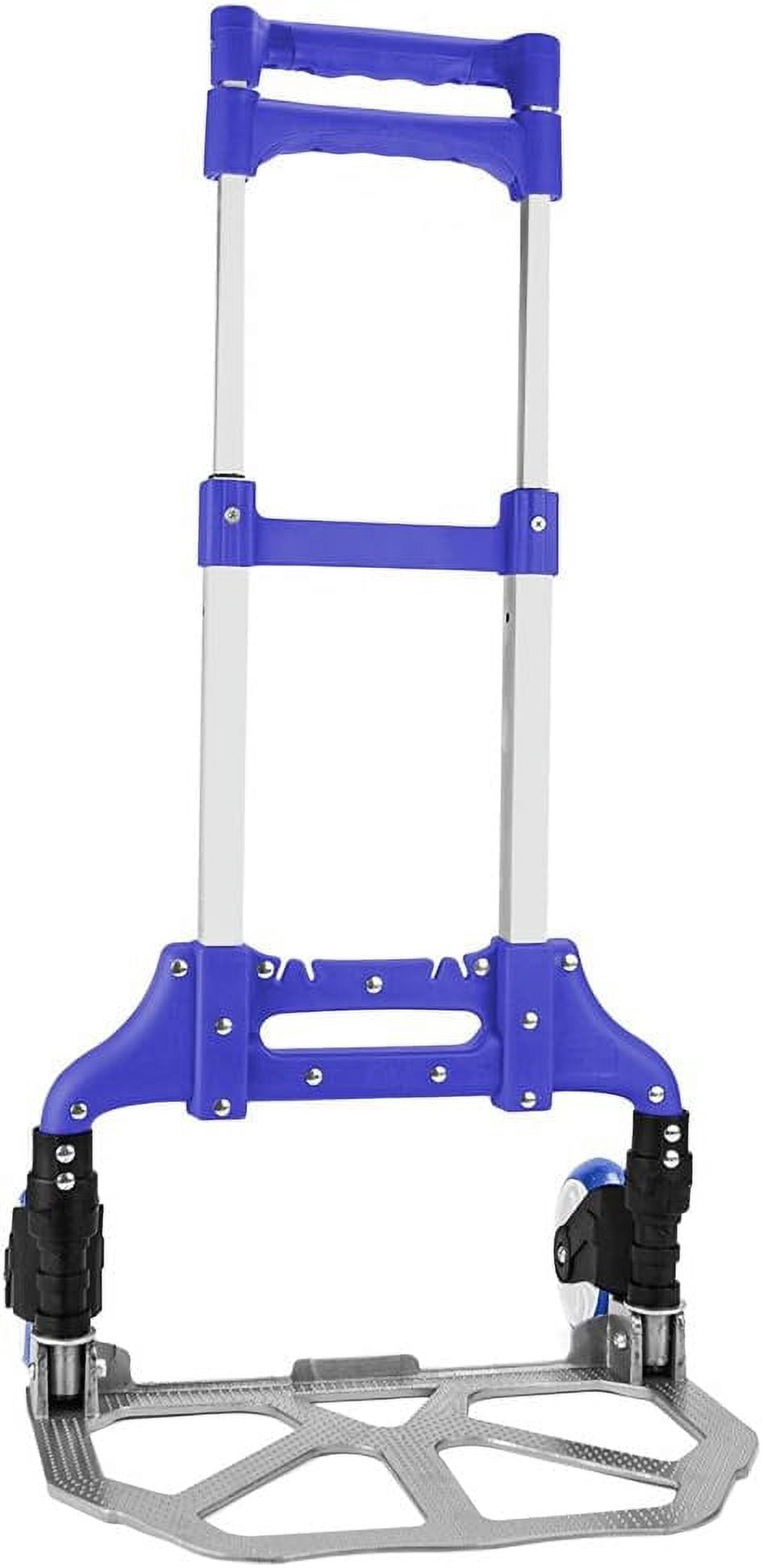 Heavy Duty Hand Truck & Dolly - 150 lb. Capacity Aluminum Utility Cart ...