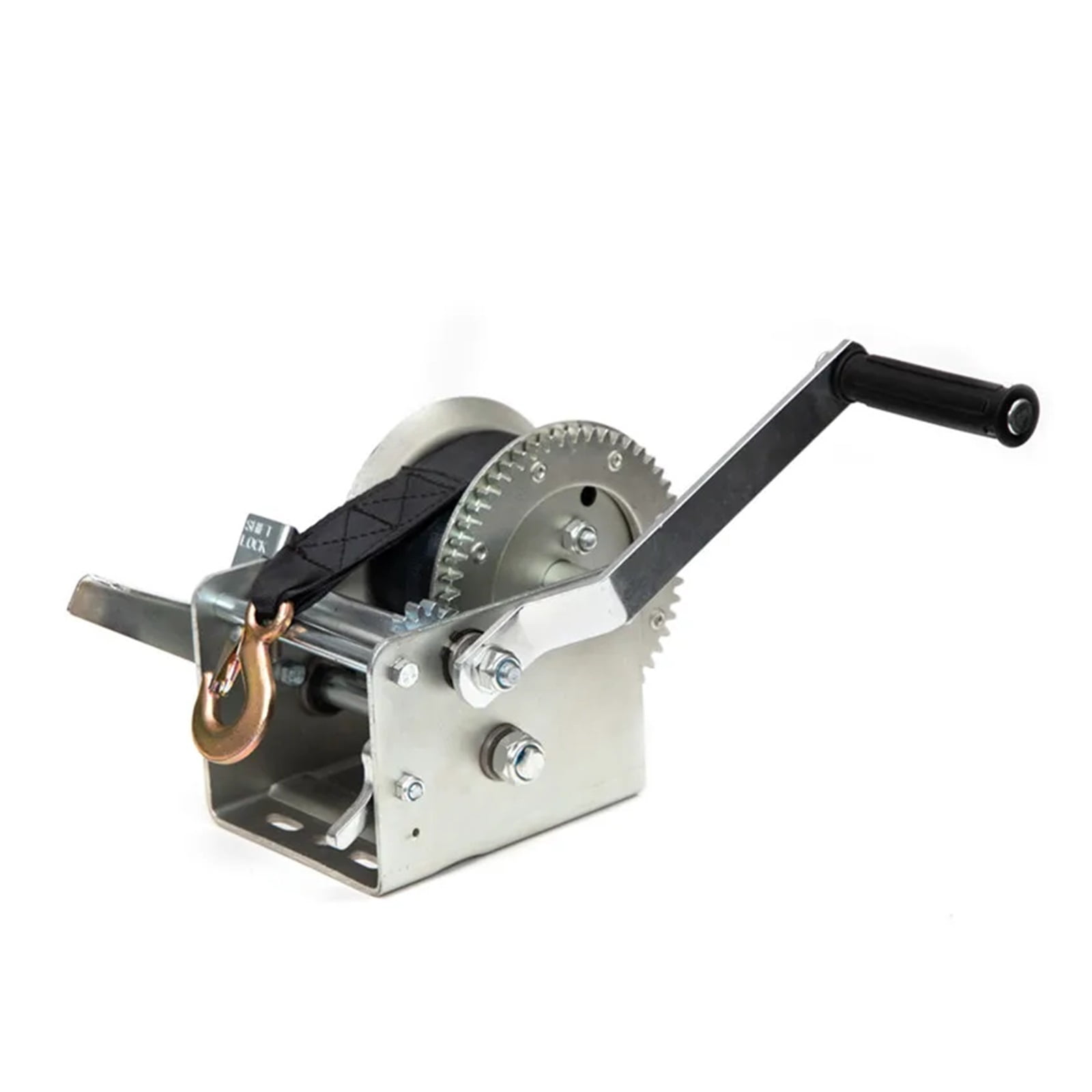 Heavy Duty Hand Winch With Hand Brake Trailer Winch For Boat With Belt ...