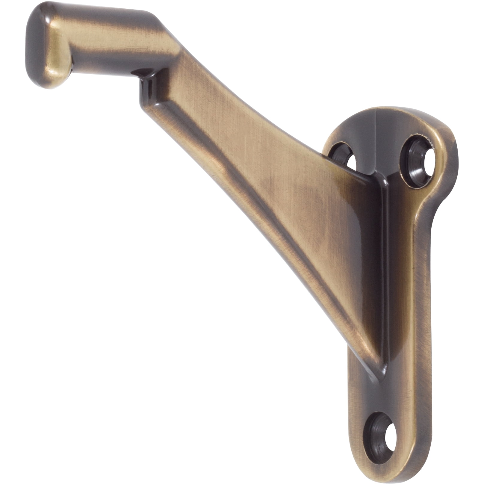 Stone Harbor Hardware Heavy-Duty Handrail Bracket, Antique Brass, Metal ...
