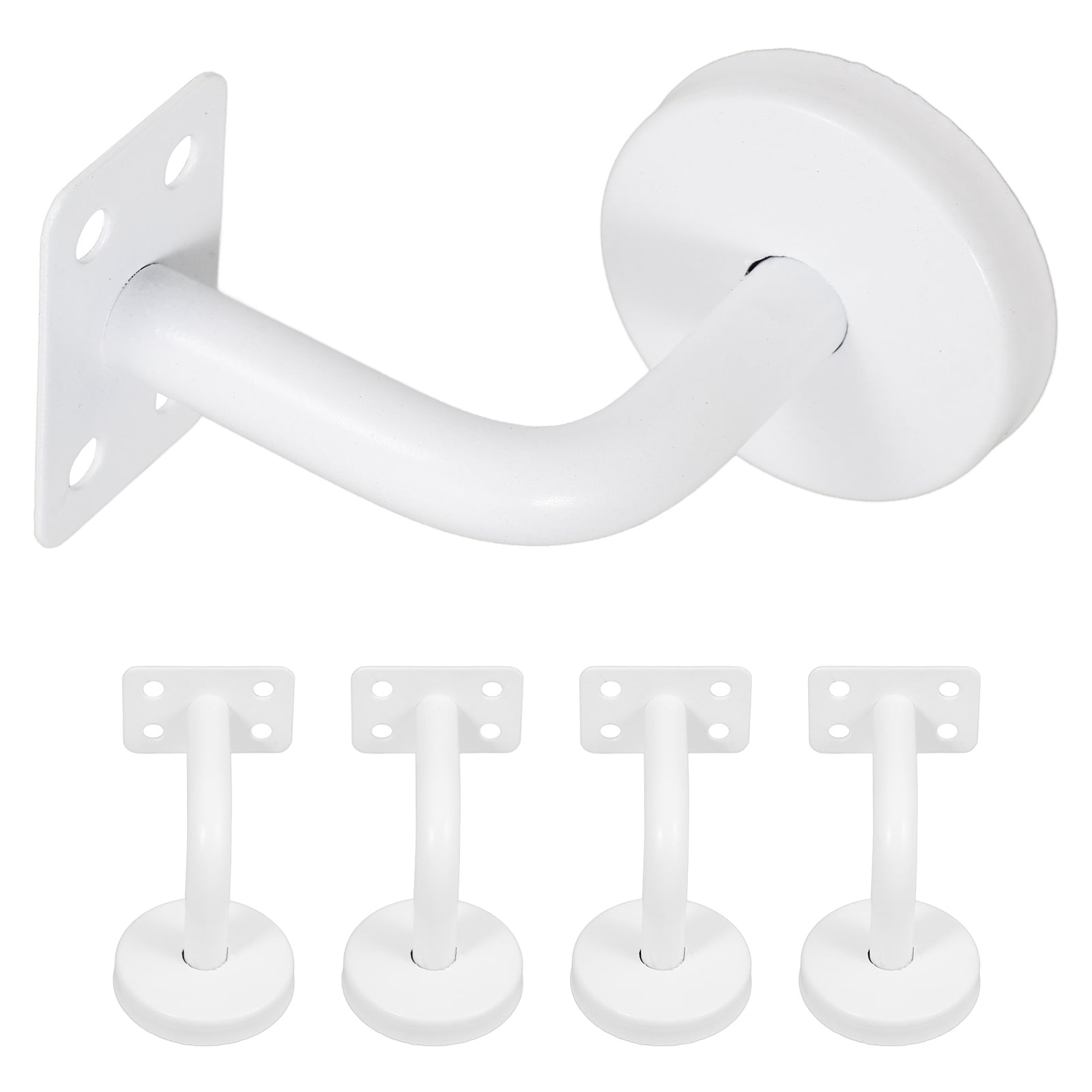 Stainless Steel Staircase Handrail Brackets Heavy Duty Round Base ...