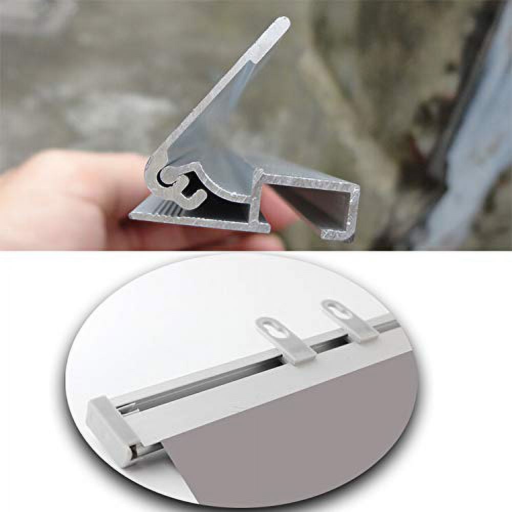 Heavy-Duty Hanging Aluminum Rails Clip for Posters, Signs, Canvas ...