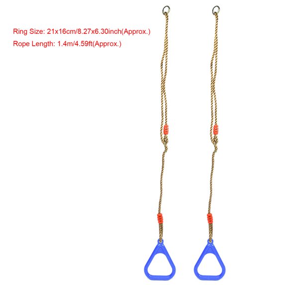 Heavy,Duty Hanging Ring With Rope, Perfect For Strength Training ...