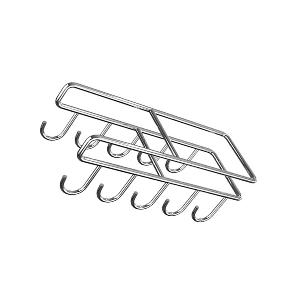 Heavy Duty Hanging Shelf Under Cupboard For Kitchen Utensils Storage ...
