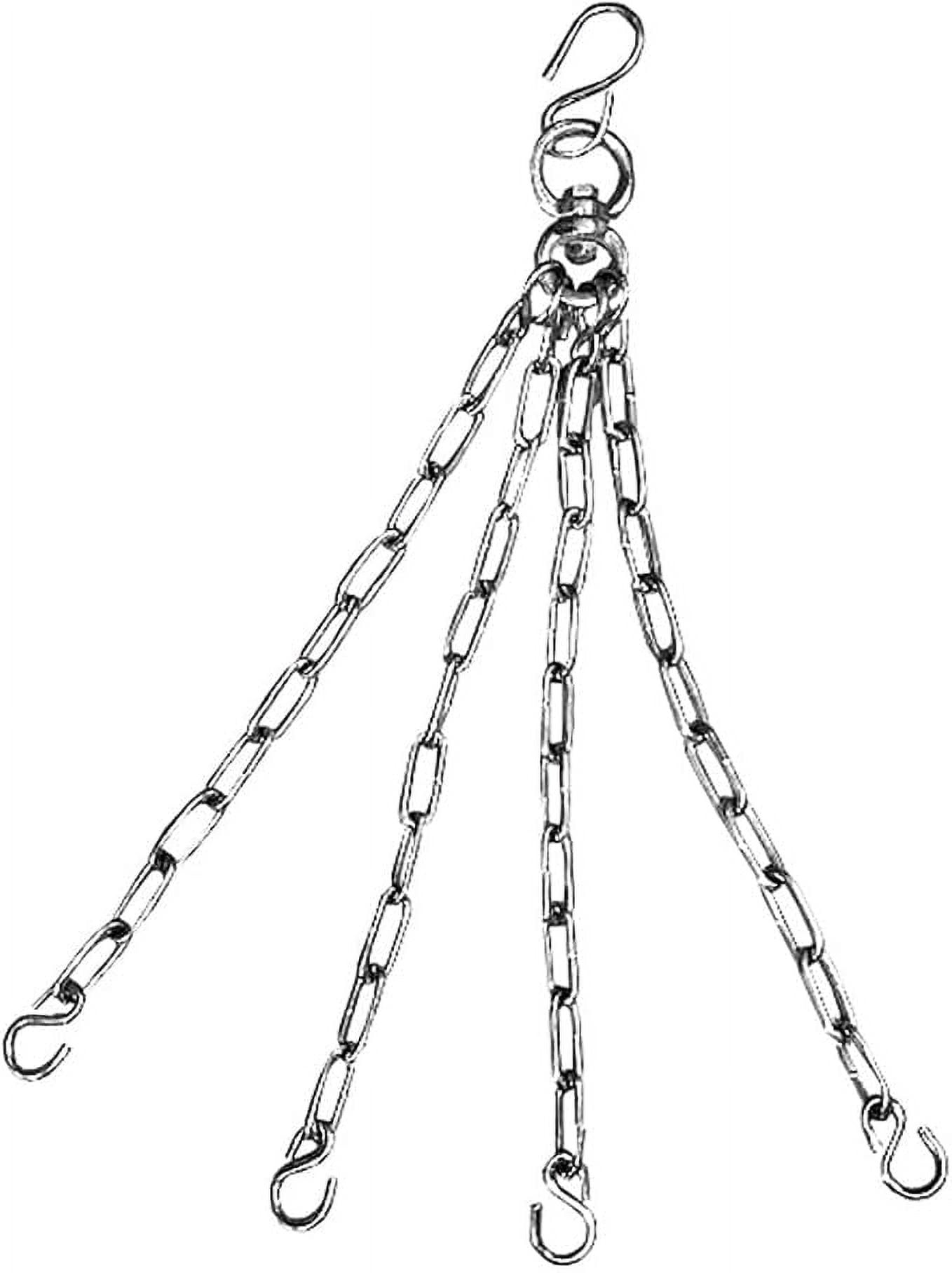 AFG Heavy Duty Heavy Bag Chain with Swivel Up to 200lb Capacity Boxing ...