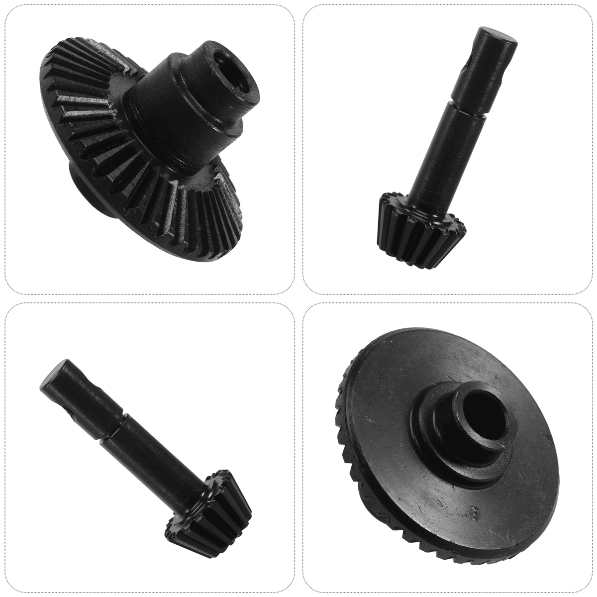 Heavy Duty Helical Bevel Gear 40T 15T for 1/10 D90 Gelande II Yota Axle ...