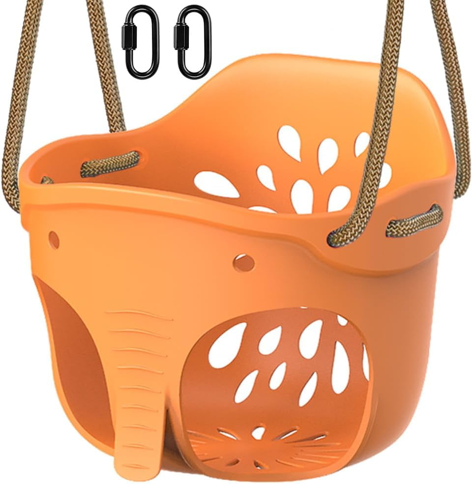 Heavy-Duty High Back Full Bucket Toddler Swing Seat with Locking and ...