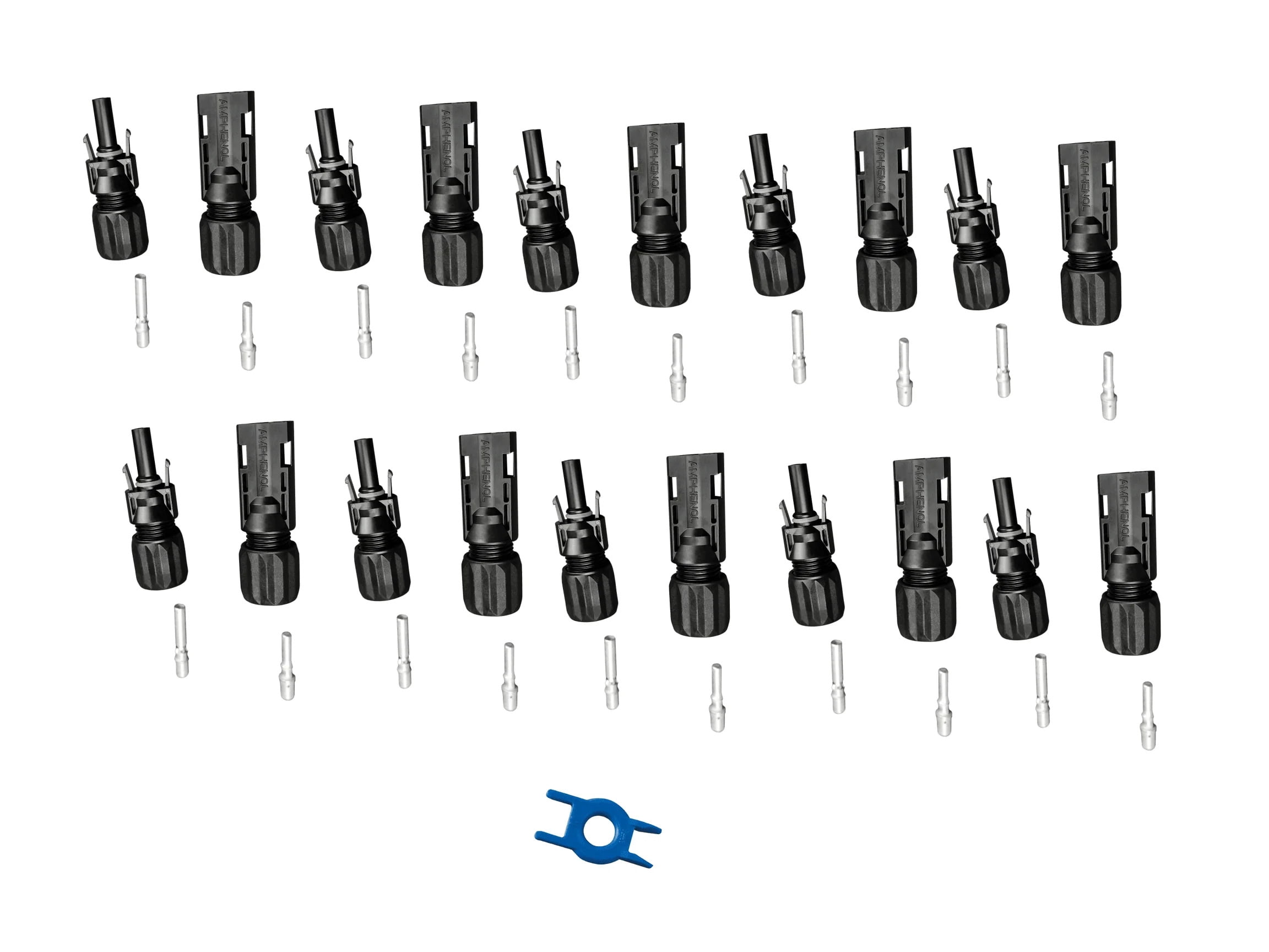 Heavy Duty High Current PV Connector Pair for Solar Panels and Solar ...