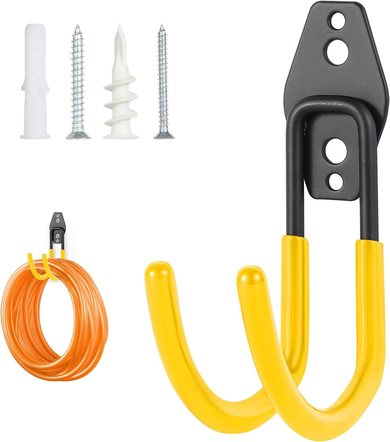 Heavy Duty Hose Hook, Garage Storage Utility Hooks, Garden Hose Hooks ...
