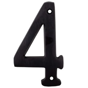 Stone Harbor Hardware Heavy-Duty House Numbers, 4 Inches, Oil-Rubbed ...