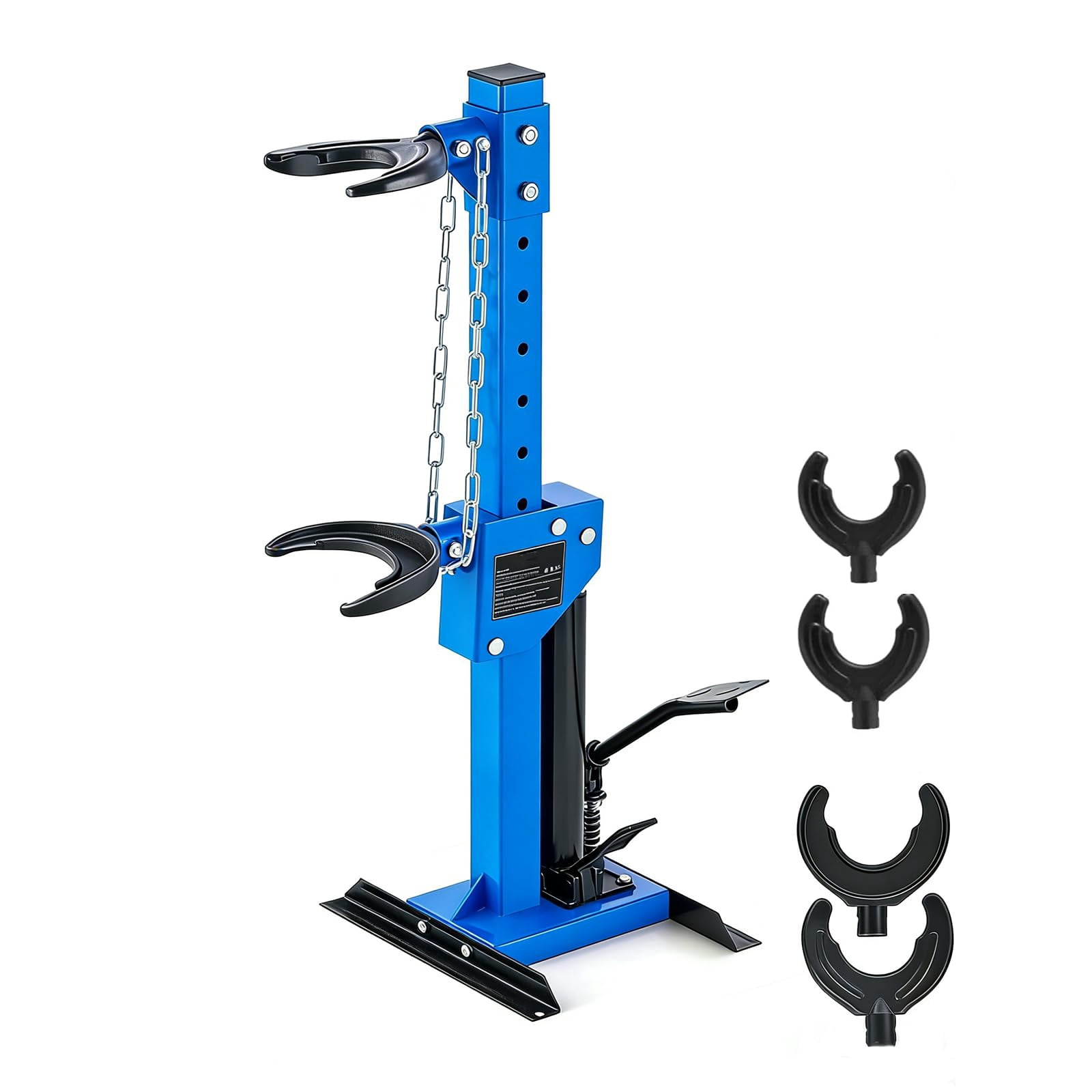 Heavy Duty Hydraulic Foot-Operated Coil Spring Compressor Tool, Fits ...