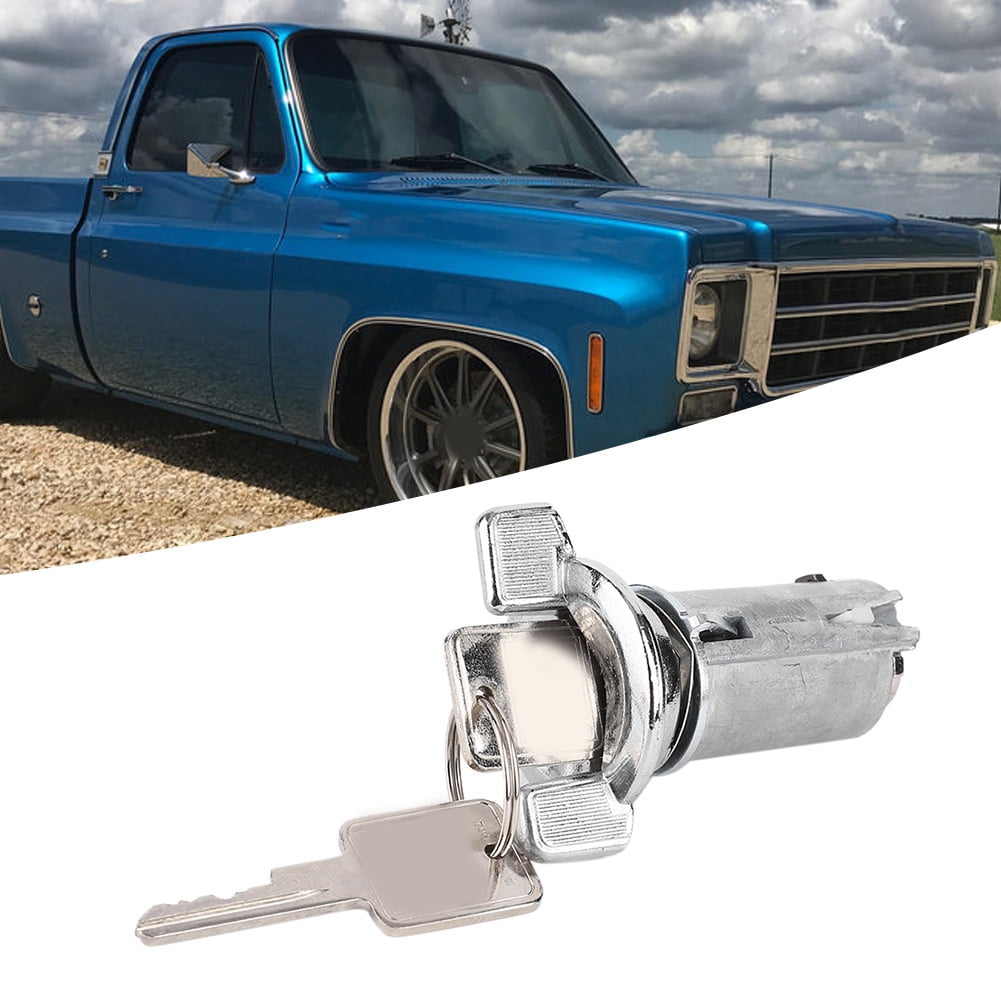 Heavy,Duty Ignition Cylinder Lock Set With 2 Keys, For Classic Chevy ...
