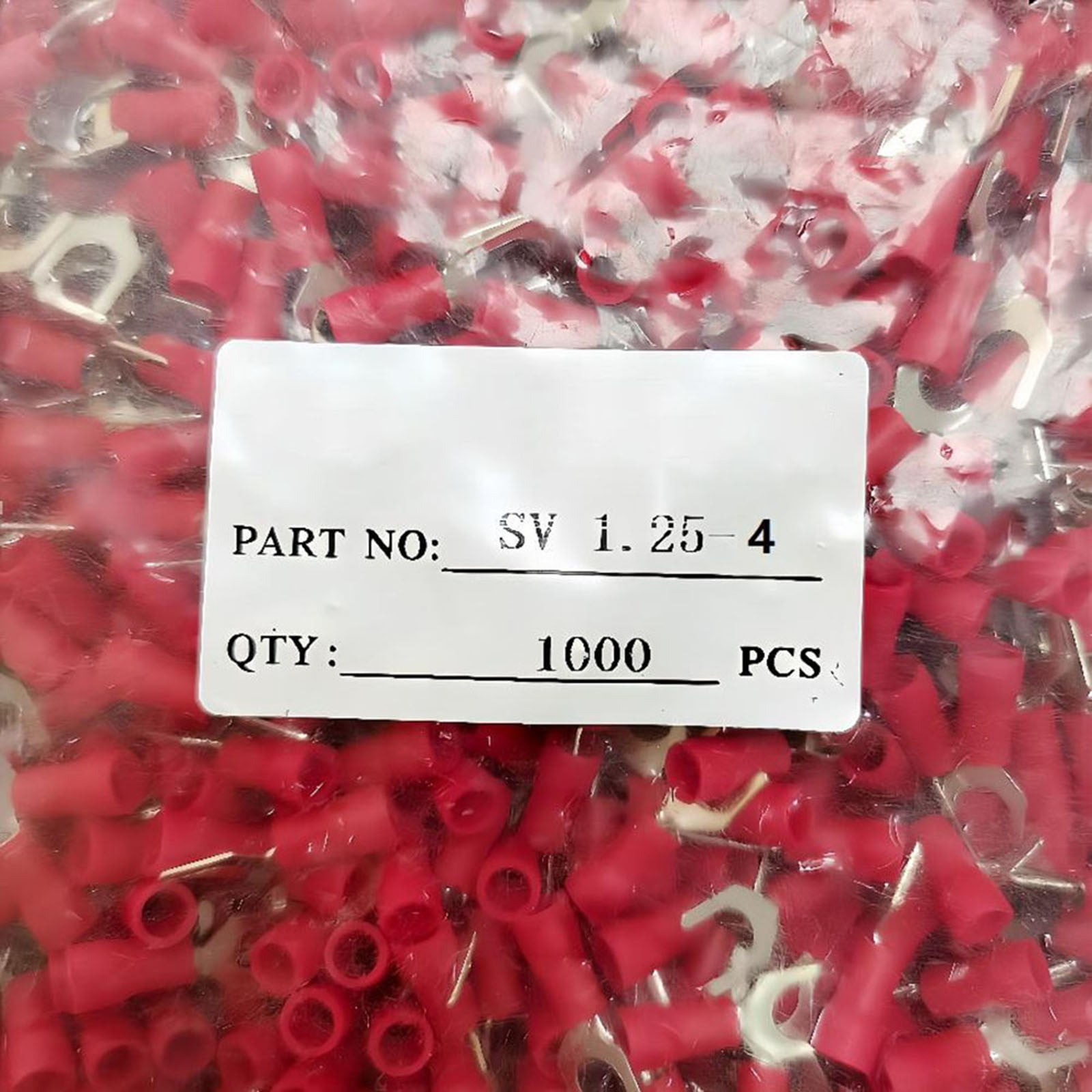 Heavy Duty Insulated Fork Spade Connectors Set of 1000 for Electronics ...
