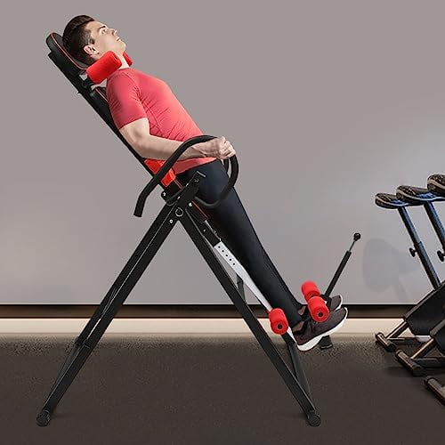Heavy Duty Inversion Table, 300 LBS Capacity Inversion Table with ...