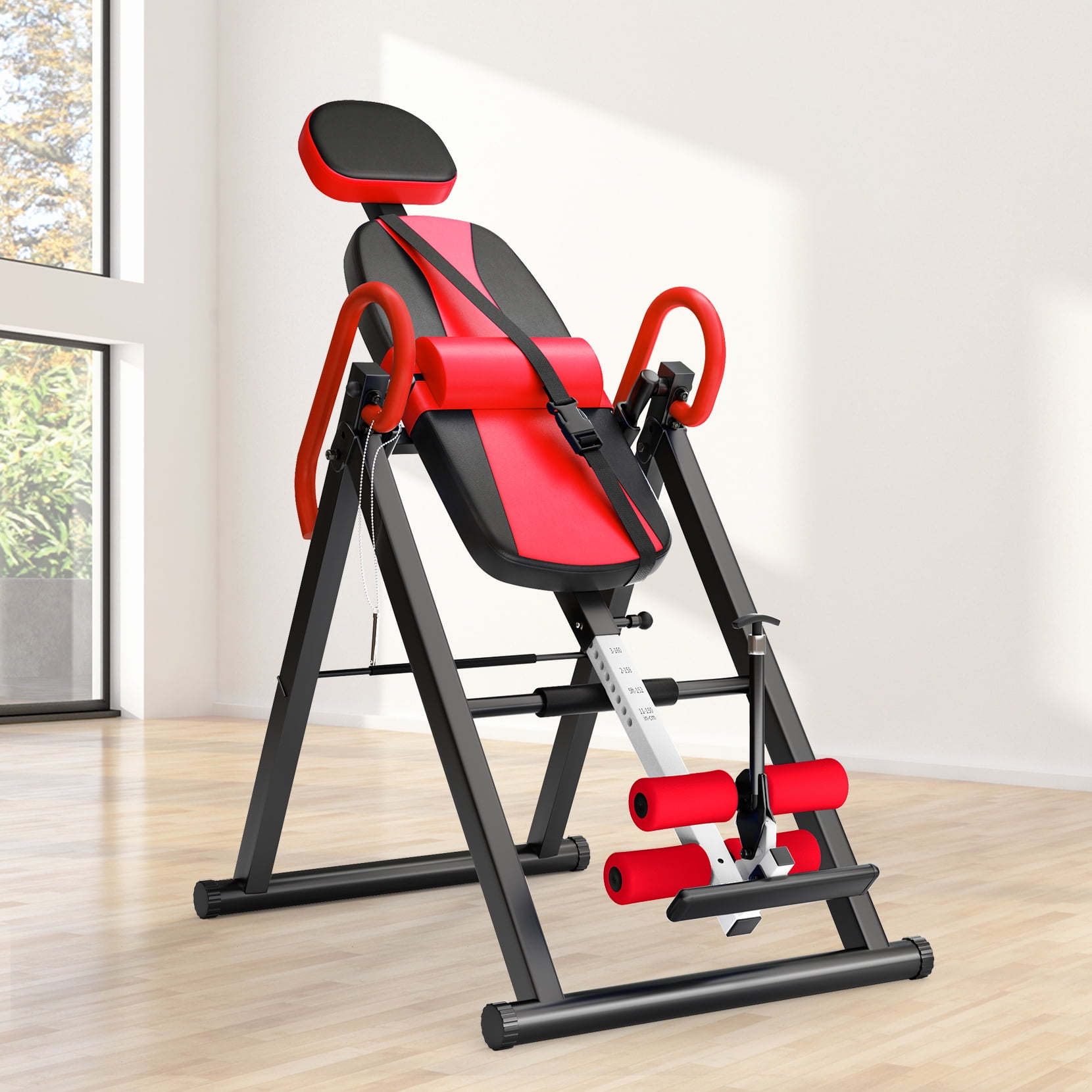 Heavy Duty Inversion Table Capacity Strength Training Inversion ...