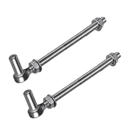 Heavy Duty J Bolt Gate Hinges Bolt Hinges for Secure Metal & Wood ...