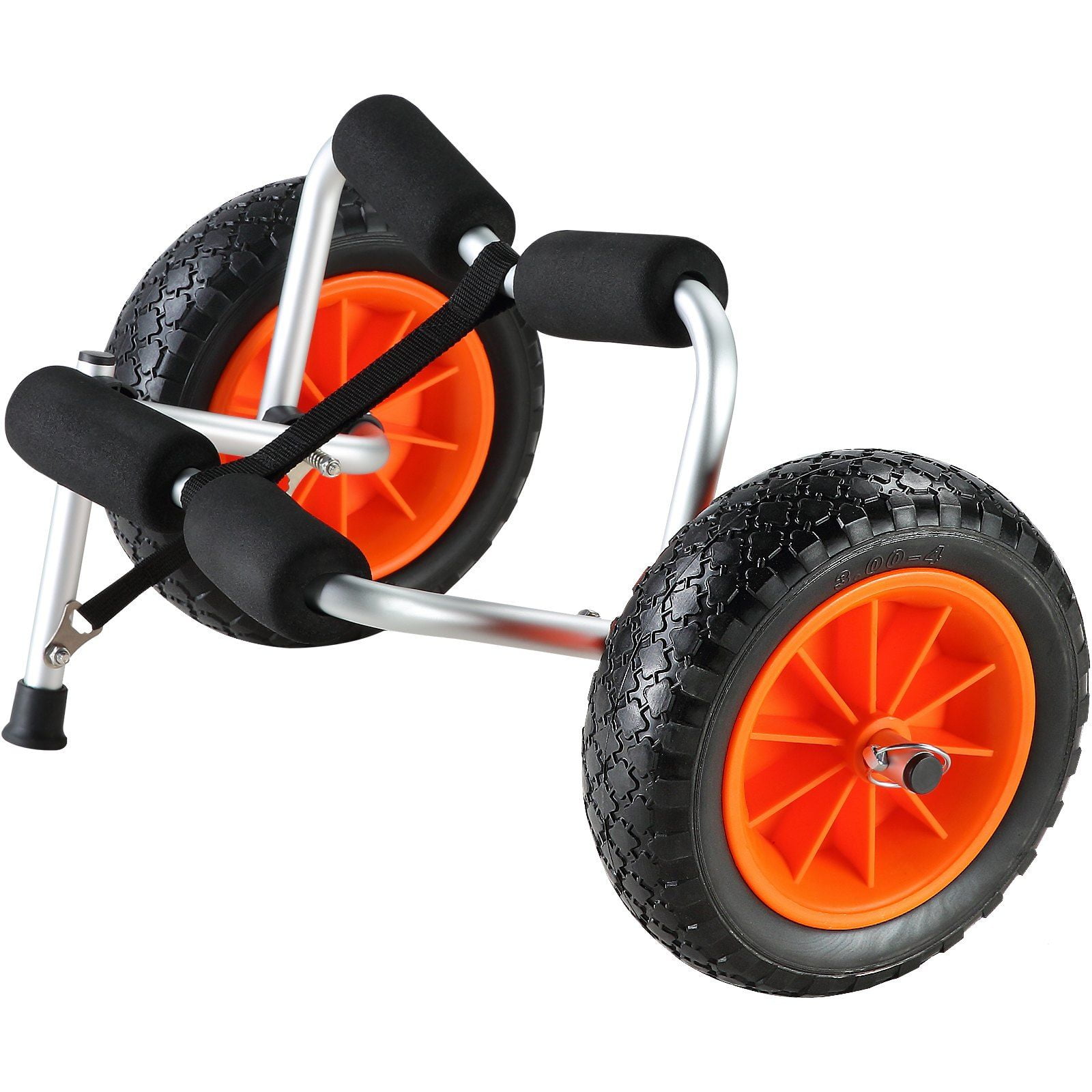 Heavy Duty Kayak Cart, 250lb Capacity, Foldable Canoe Dolly w/10" Solid ...