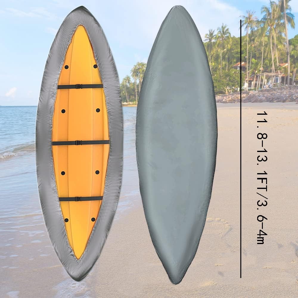 Heavy Duty Kayak Cover 420D Waterproof for Outdoor Storage - Walmart.com