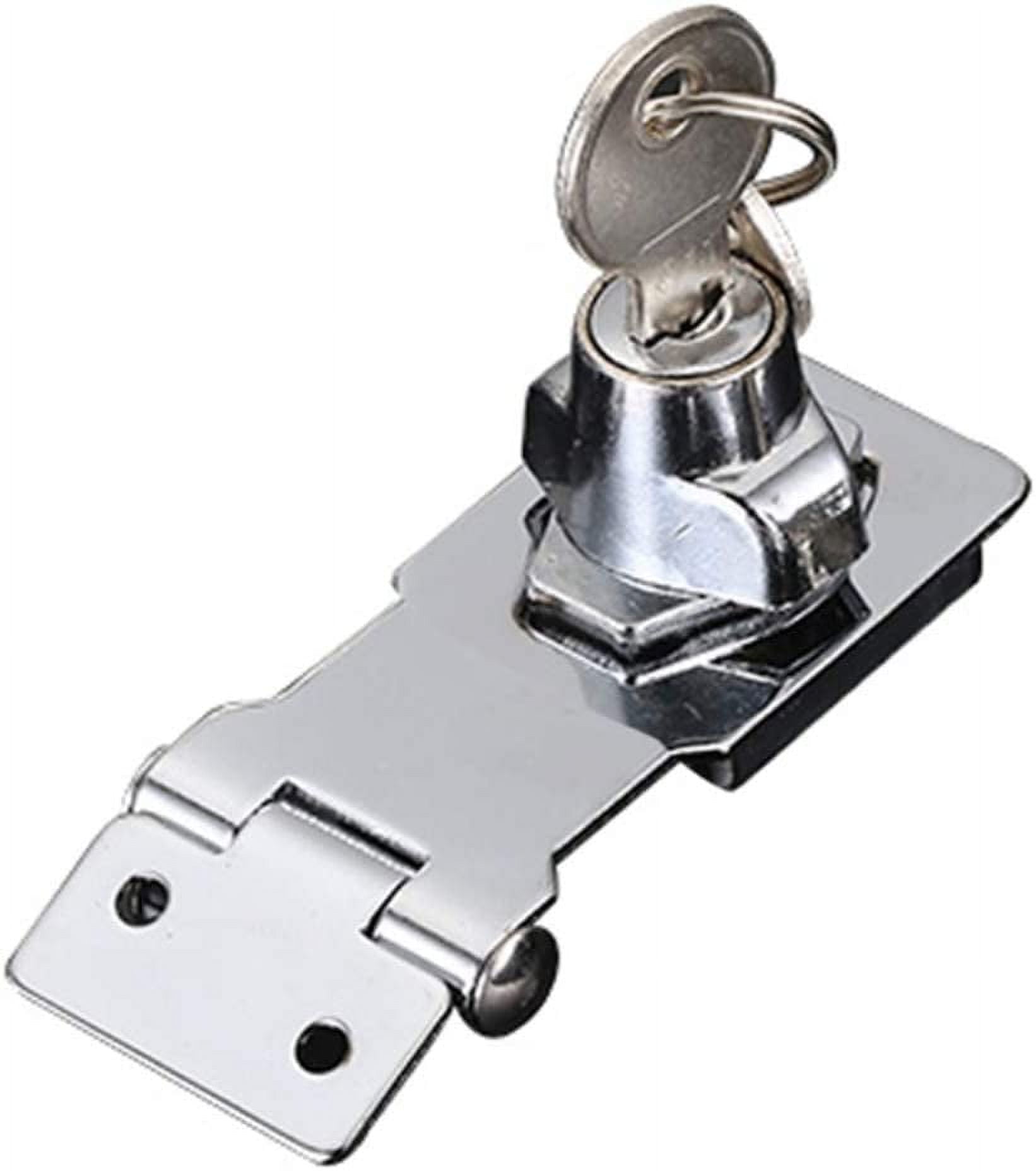 Heavy Duty Keyed Locking Hasp - Hasp Clip with Integrated Lock ...