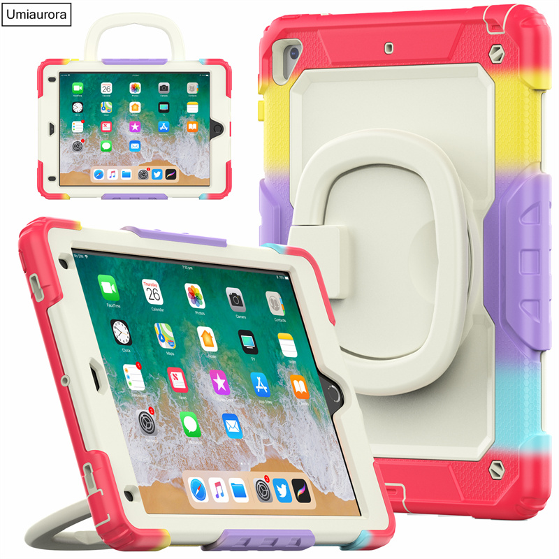 Heavy Duty Kids Silicone PC Shockproof Case with Handle Stand Cover ...