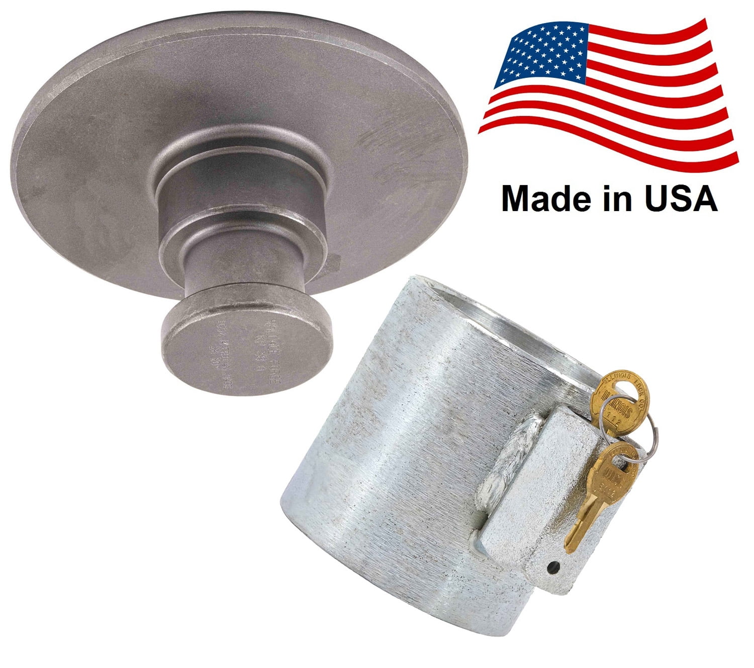 Heavy Duty King Pin Lock Kit Made in USA | Heavy Duty Chrome King Pin ...