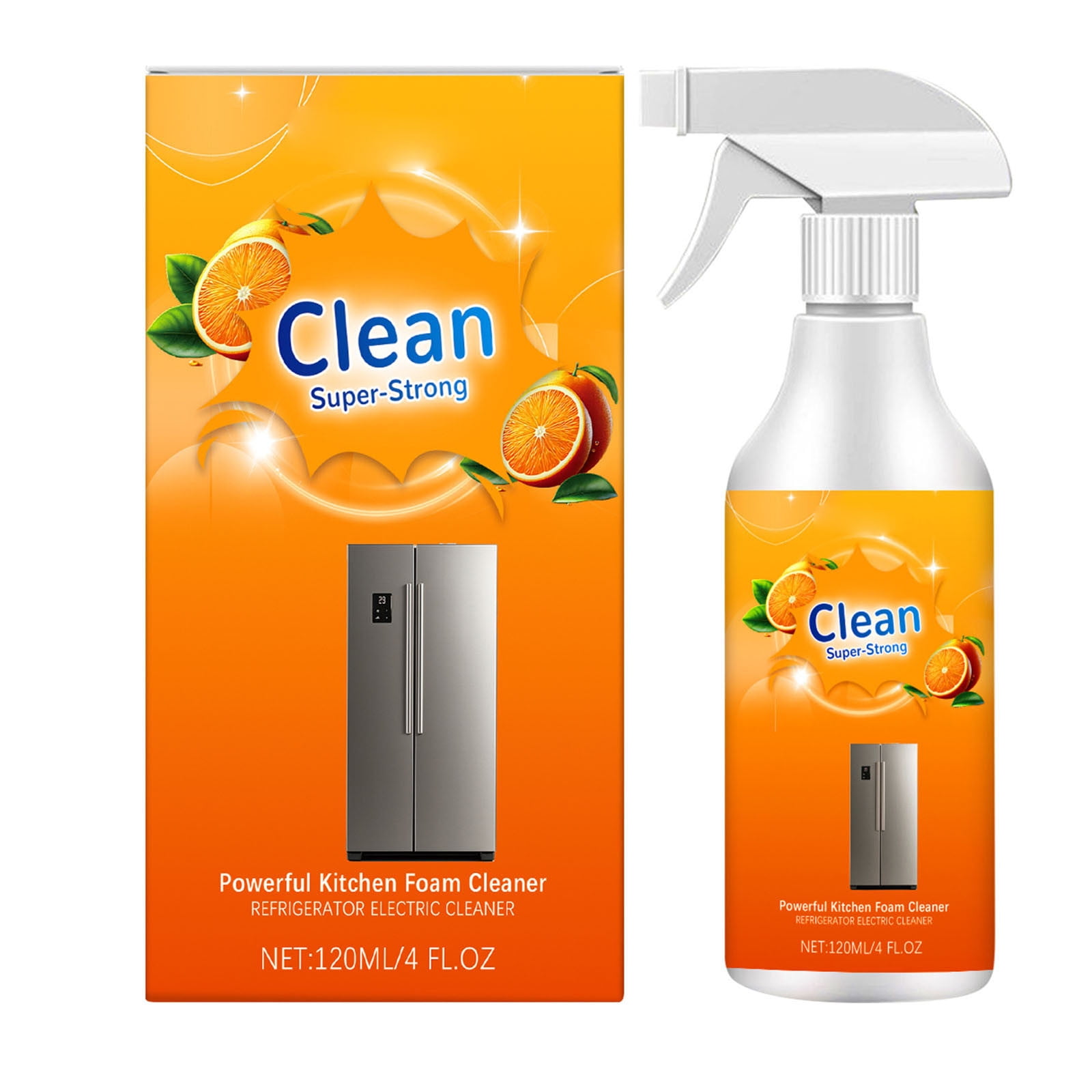 Heavy Duty Kitchen Foam Cleaner Degreaser for Powerful Stain Removal ...