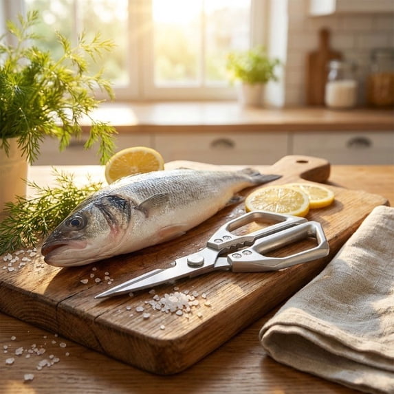 Heavy Duty Kitchen Shears, Stainless Steel Poultry Scissors for Chicken ...