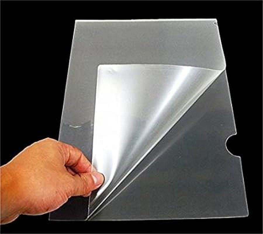 Heavy Duty L Folder File A4 Size Transparent Clear Document Holder ...