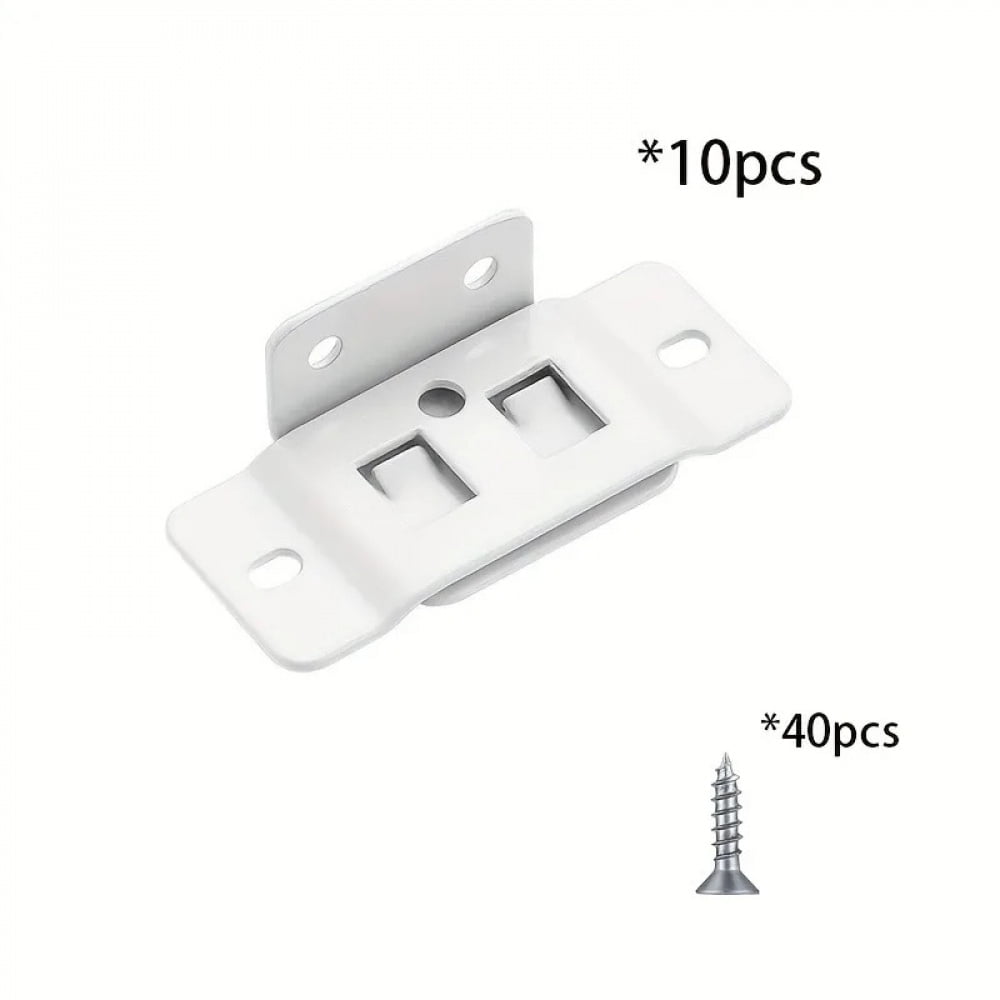 Heavy-Duty L-Shaped Metal Brackets - 90-Degree Angle Joints, Durable ...