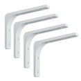Heavy Duty L Shaped Steel Shelf Wall Mount Brackets for DIY Home Decor ...