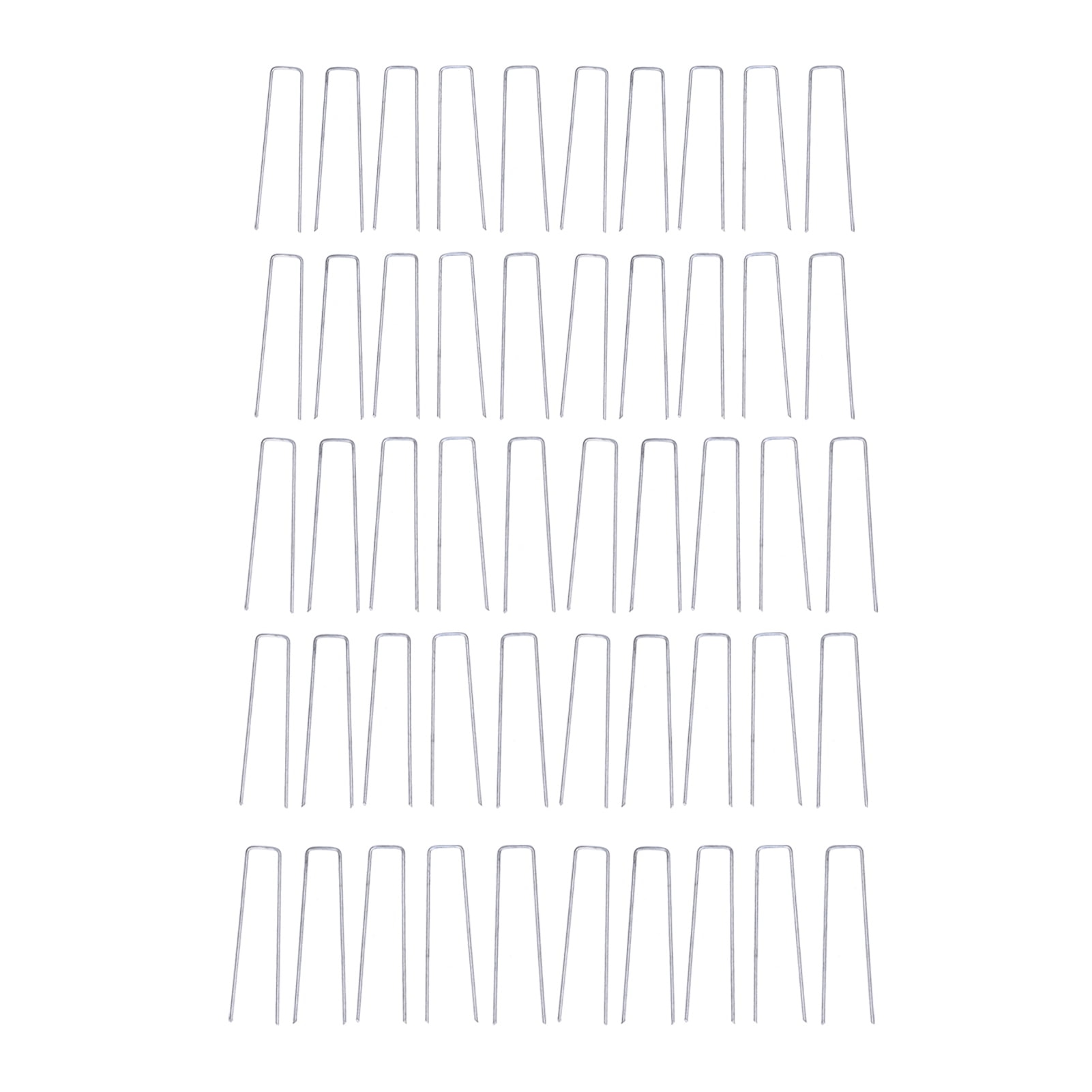 Heavy,Duty Landscape Pins, 50 Pack, Secure Turf, Fences Ground Cover ...