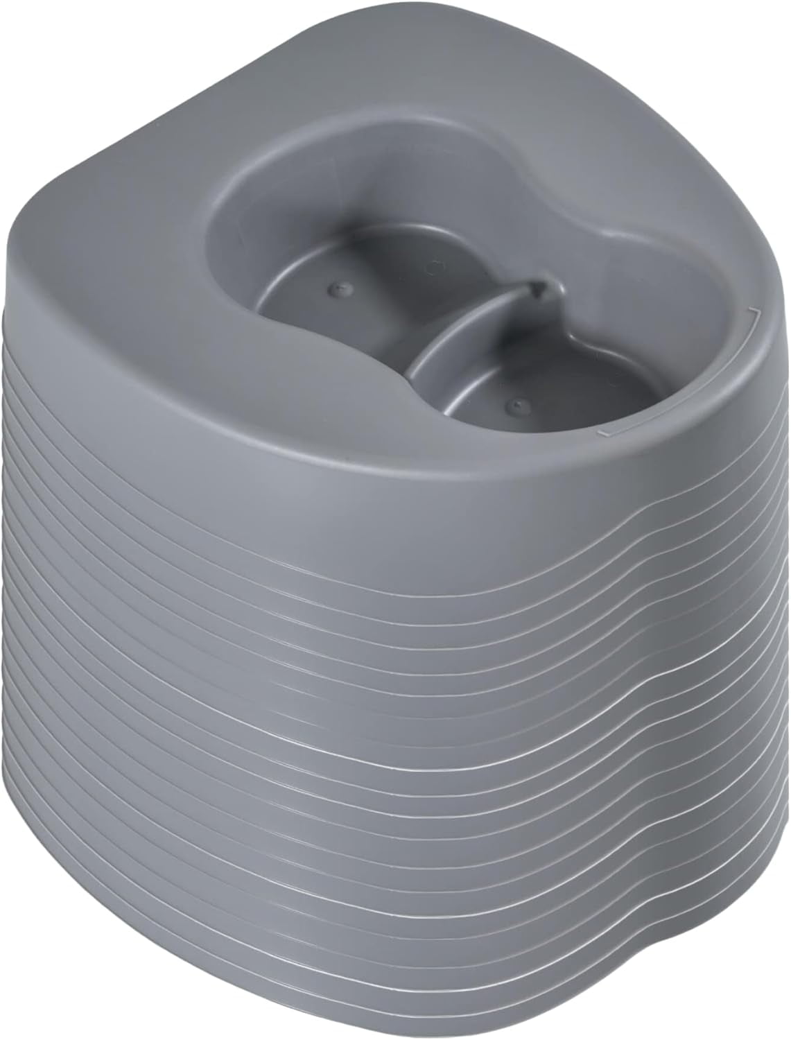 Heavy Duty Large Bariatric Bedpan – Wide Smooth Contoured Stackable Bed Pan – Portable and Easy ...