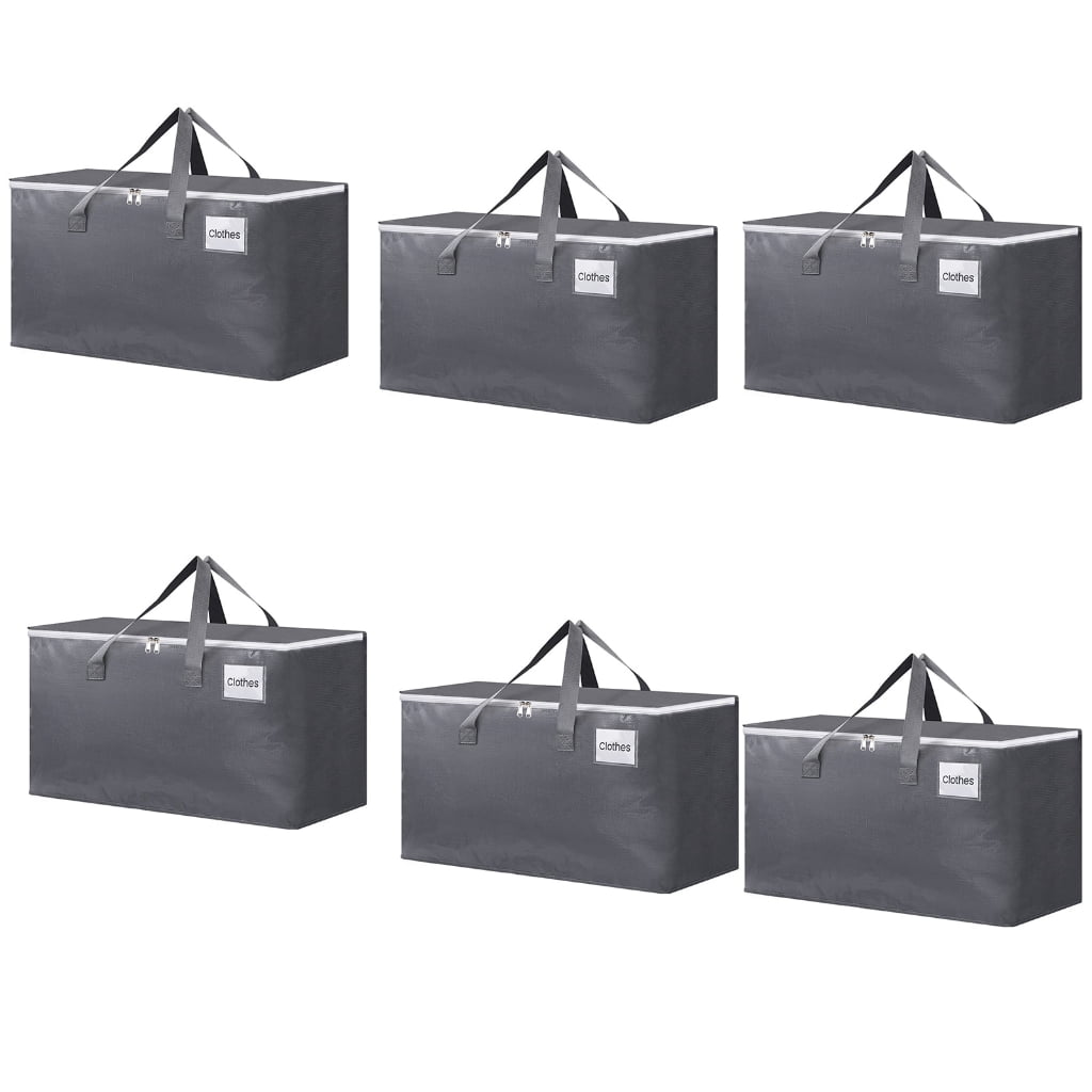 Heavy Duty Large Moving Bags with Backpack Straps Storage Toted for ...