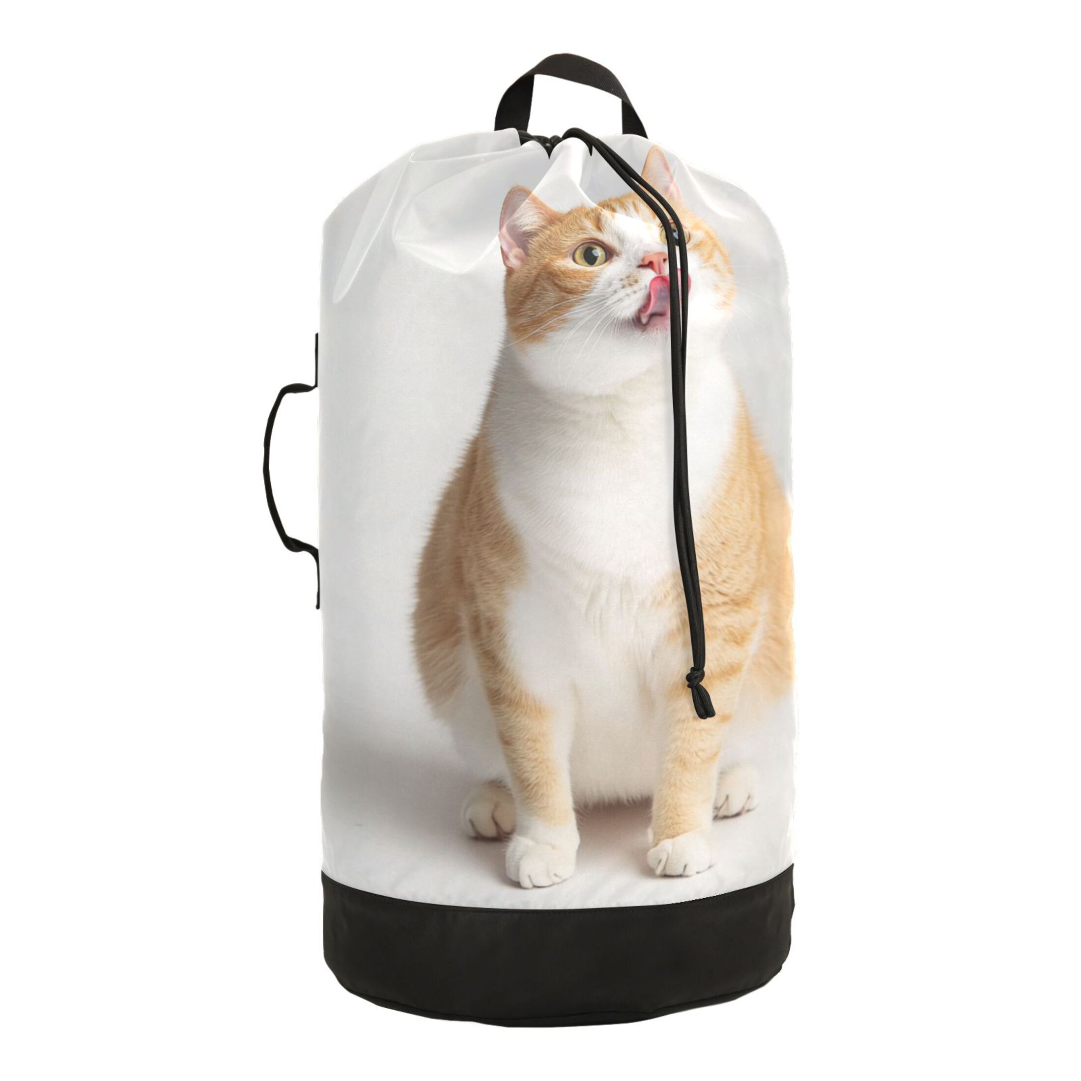 Heavy-Duty Laundry Backpack Backpack Laundry Bag with Drawstring ...