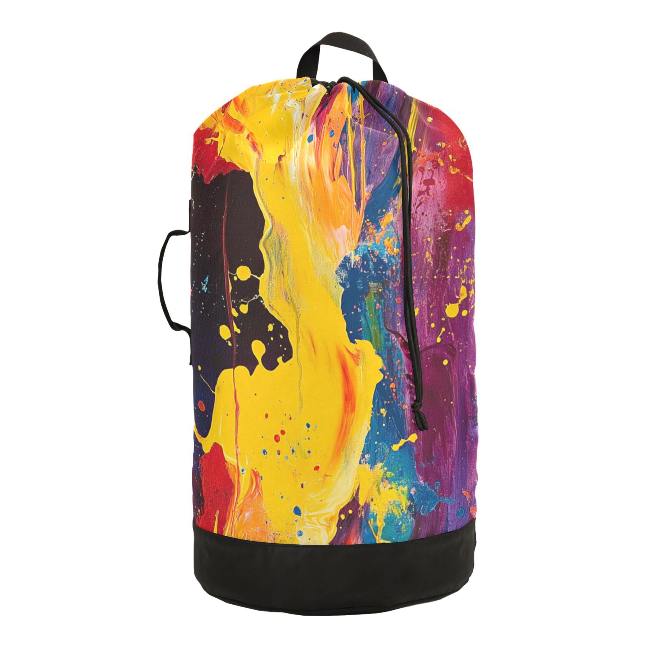 Heavy-Duty Laundry Backpack Backpack Laundry Bag with Drawstring ...