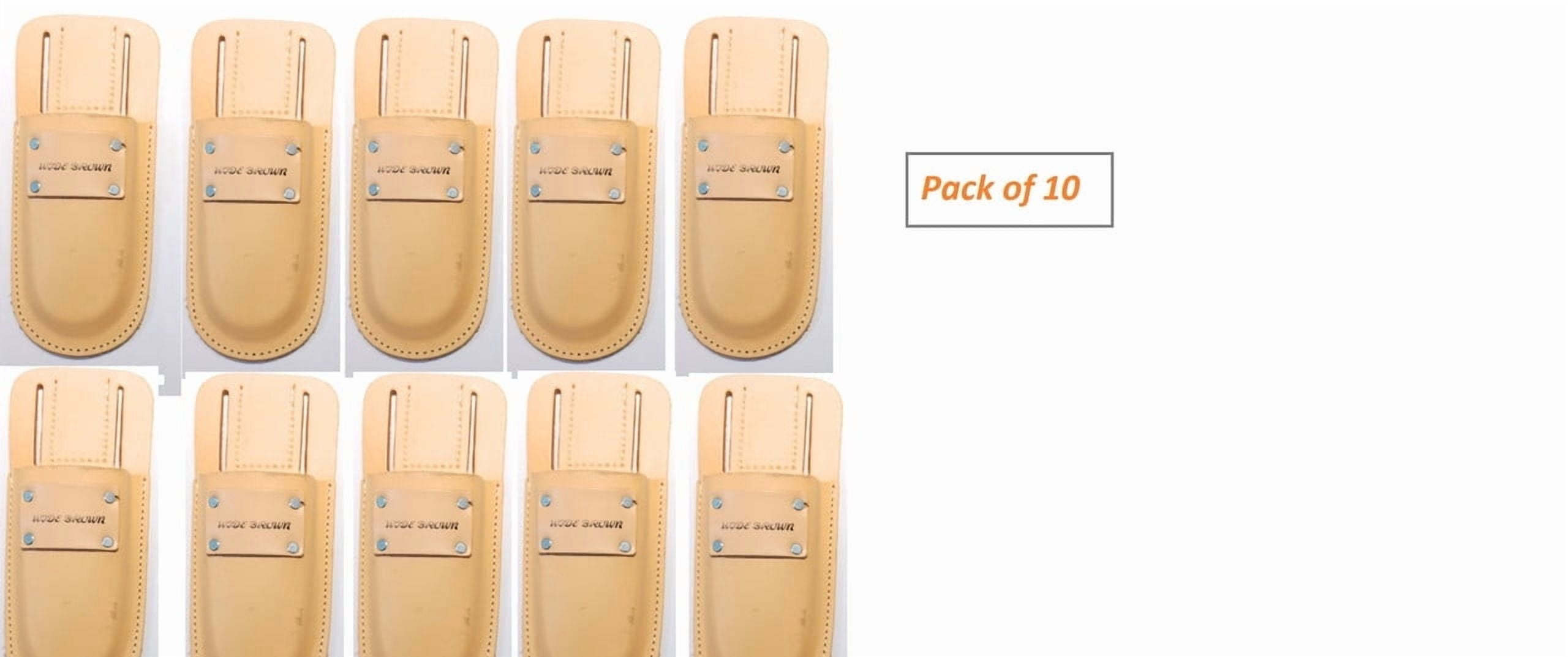 Heavy Duty Leather Plier Holder, Rounded bottom Tool Pouch with Belt ...